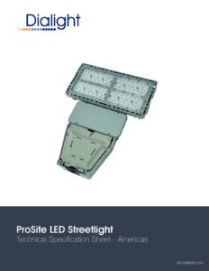 Dialight_LED_ProSite_Streetlight_Tech_Spec_Sheet_Americas_January2025 ...